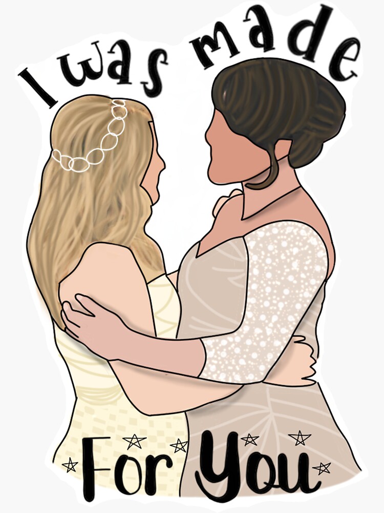 "Calzona wedding x The story - Greys Anatomy " Sticker for Sale by ...