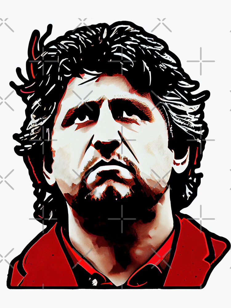 "Mike Leach" Sticker for Sale by FokasuArt | Redbubble