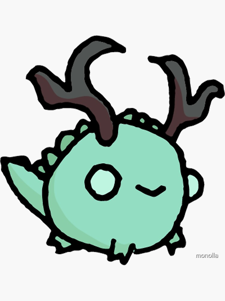 "Pip Dragon - Averyl" Sticker for Sale by monolla | Redbubble