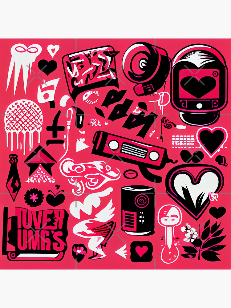 "Valentine's Day Love & Rap Starting Pack" Sticker for Sale by Voyshop ...