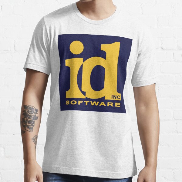 "ID SOFTWARE LOGO" T-shirt for Sale by spook-city | Redbubble