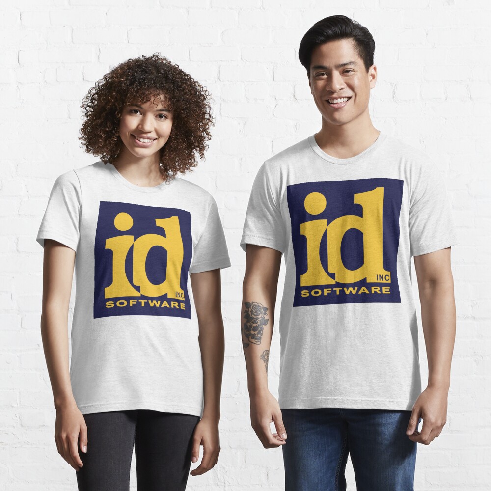 "ID SOFTWARE LOGO" T-shirt for Sale by spook-city | Redbubble