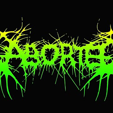 "Aborted Band" Cap for Sale by SuperDankStore | Redbubble