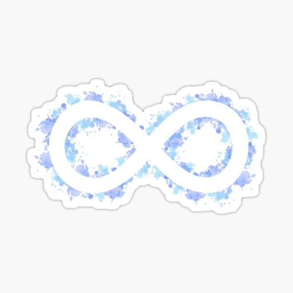 "Infinity" Sticker by Dark-Happiness | Redbubble