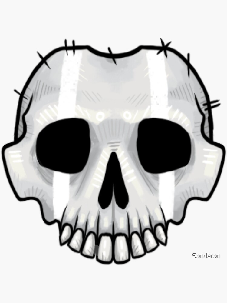 "Simon Riley Ghost Mask " Sticker for Sale by Sonderon | Redbubble