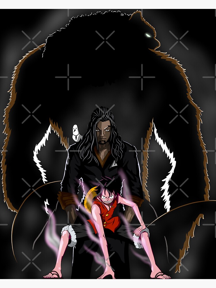 "One Piece Rob Lucci vs Luffy" Sticker for Sale by Artsbykk | Redbubble