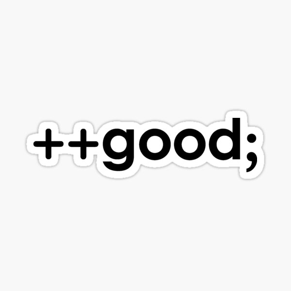 "Double Plus Good" Sticker for Sale by Lloyd Wood | Redbubble