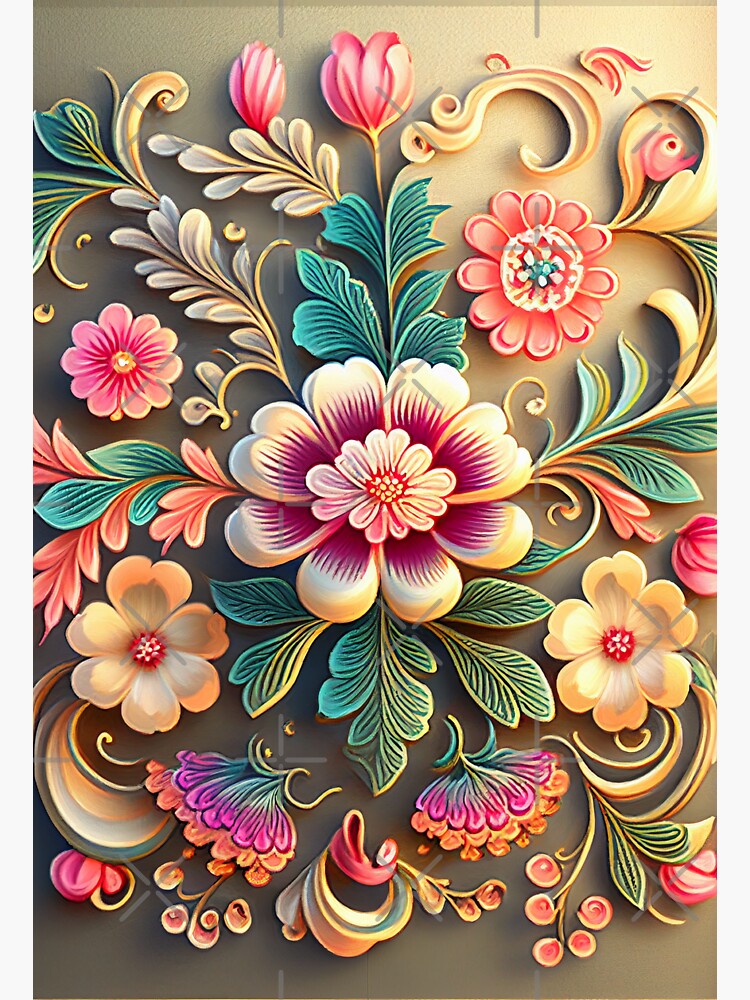 ""Zofia" - Slavic Pattern Design: A Stunning Representation of ...