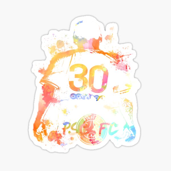 The Goat Messi Number 30 Best Seller Design For Fans Sticker For Sale