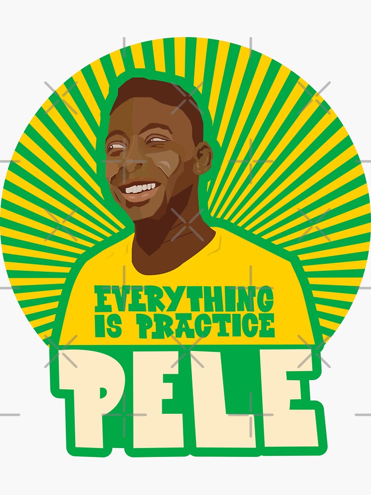 "Pele - Famous footballers - Brasil - R.i.P. pele" Sticker for Sale by ...