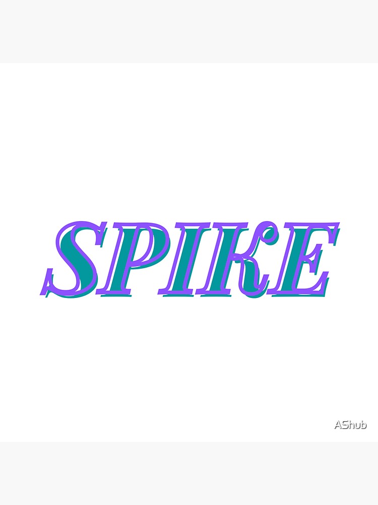 "SPIKE DESIGN LOGO" Sticker for Sale by AShub | Redbubble