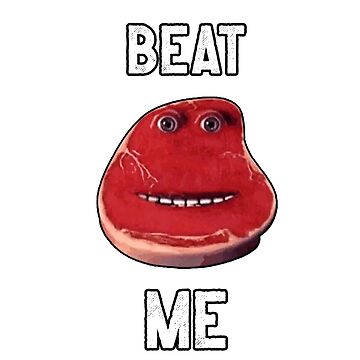 "BEAT ME" Sticker for Sale by M1lkslyvan | Redbubble