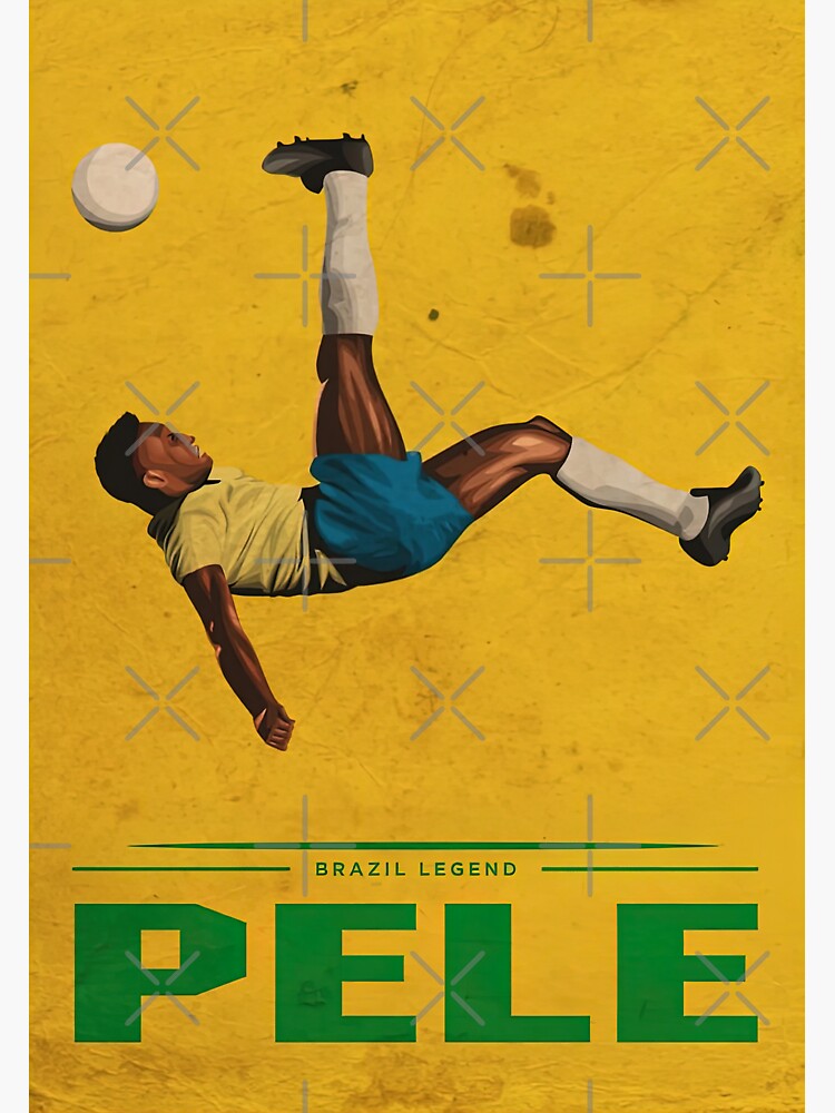 "Pele Art" Sticker for Sale by SylviaSaunders | Redbubble