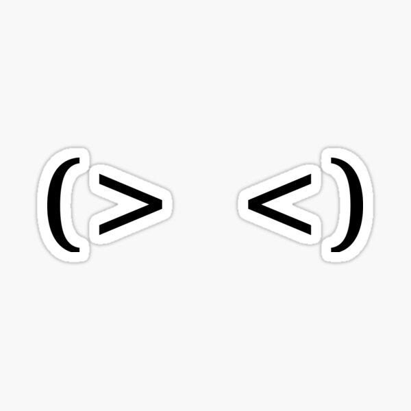 "Oh no......." Sticker for Sale by nerdsrus | Redbubble