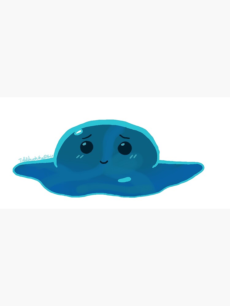 "Puddle slime - Slime Rancher" Art Print by TidalWaveKitty | Redbubble
