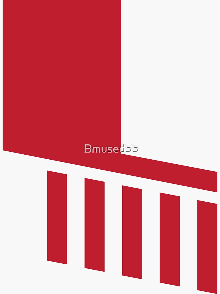 "Copy of Red 5 Standing by Part 2" Sticker for Sale by Bmused55 | Redbubble