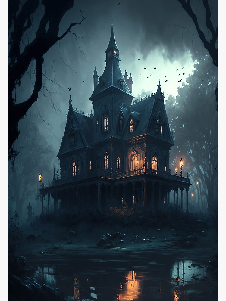 "Dungeons and Dragons Evil Manor" Poster for Sale by rmsgraphics ...