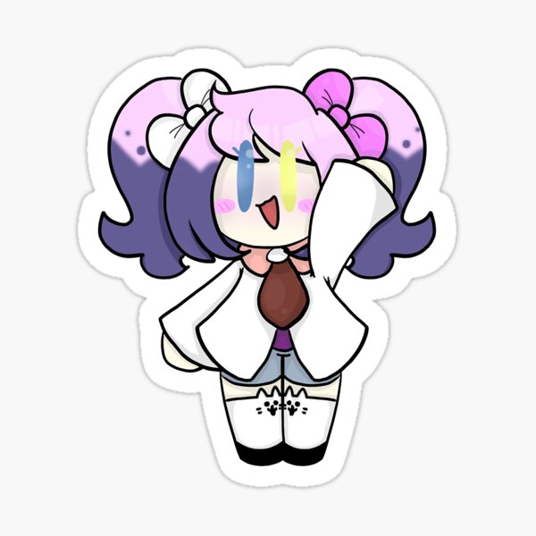 "Chibi Sumi Enoshima" Sticker for Sale by MakooomDesign | Redbubble