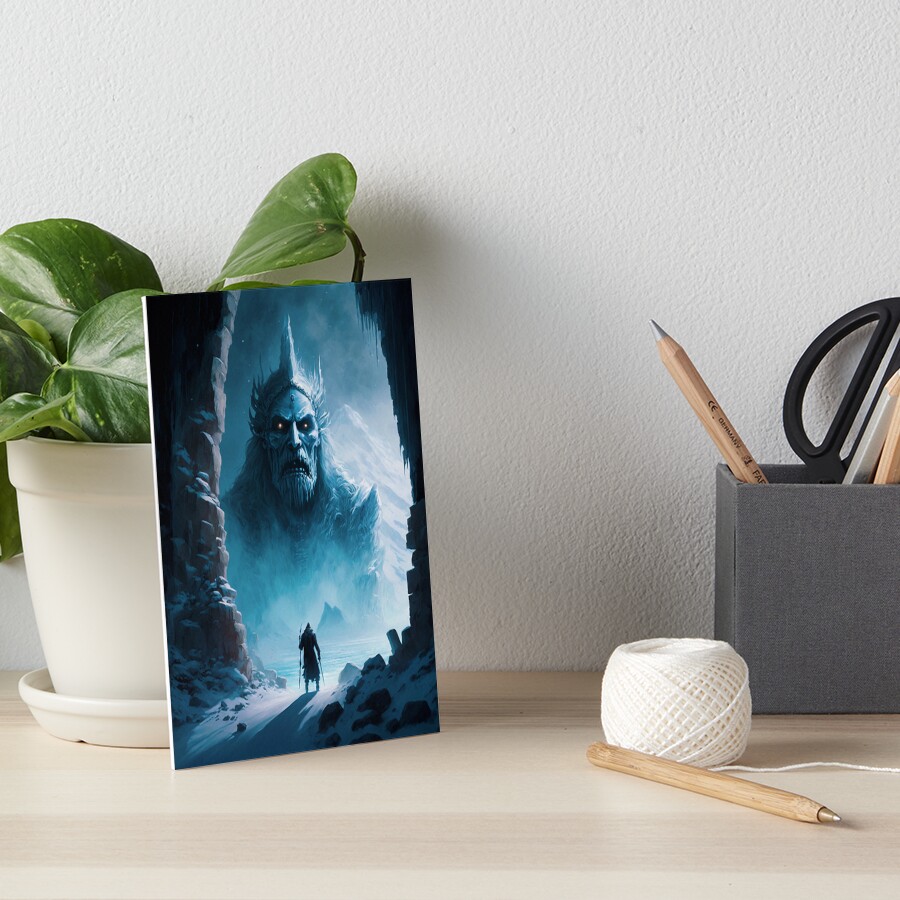 "Dungeons and Dragons Frost Giants Lair" Poster for Sale by Ozy Art ...