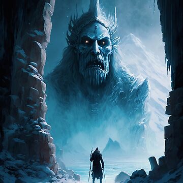 "Dungeons and Dragons Frost Giants Lair" Poster for Sale by Ozy Art ...