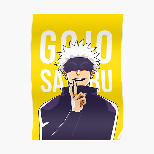"Gojo sensei" Poster for Sale by Alipsantai | Redbubble