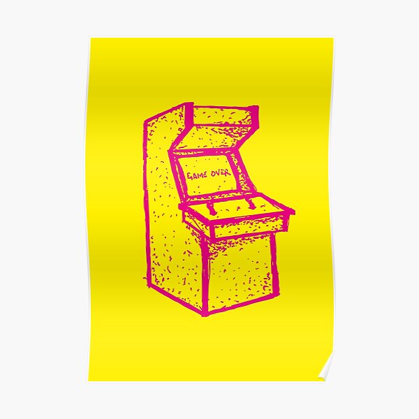 "Arcade Machine" Poster for Sale by skeletv | Redbubble