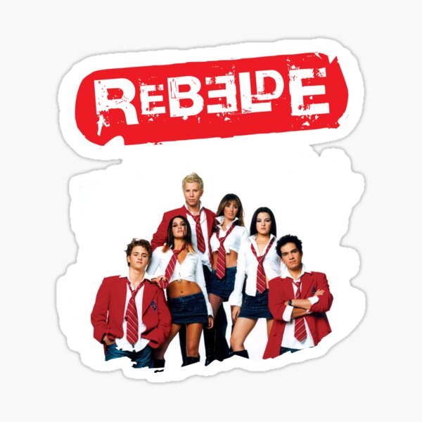 "Rebelde 2004 Photo With Text v1" Sticker for Sale by TheSouthWind ...