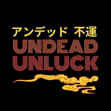 "Undead Unluck" Essential T-Shirt for Sale by Celebrity-go | Redbubble