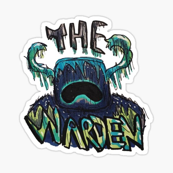 "Minecraft The Warden" Sticker for Sale by PigForday | Redbubble