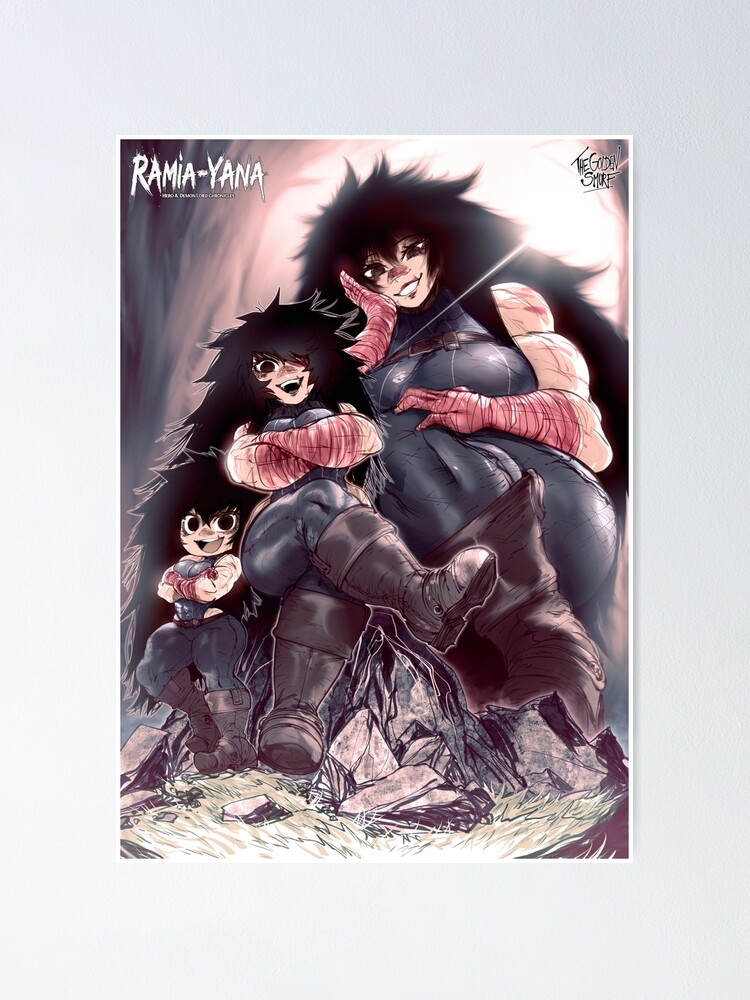 "Ramia-Yana" Poster for Sale by TheGoldenSmurf | Redbubble