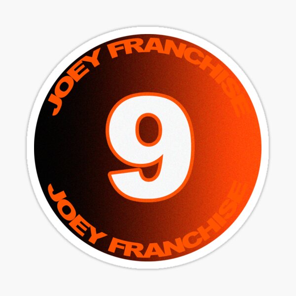 "Joe Burrow 9 " Sticker for Sale by jakecheeseman | Redbubble