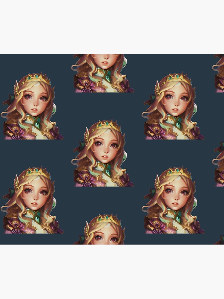 Couvre-lit « femme, dessin animé, femme dessinée, beau, femme dessinée ...