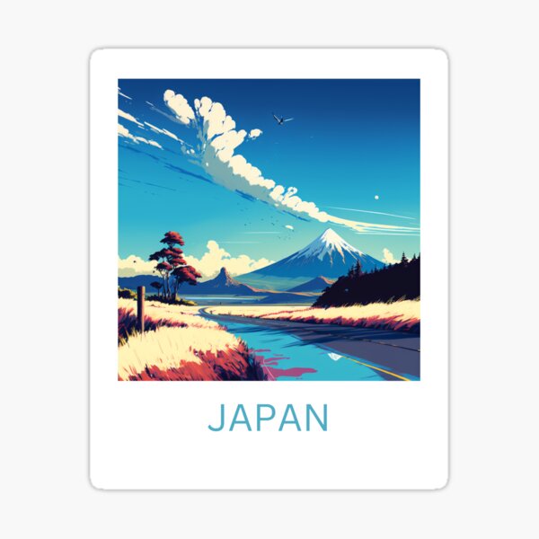 "Japan" Sticker for Sale by andreipopescu | Redbubble