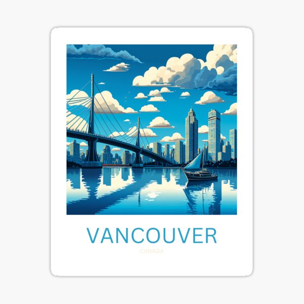 "Vancouver, Canada" Sticker for Sale by andreipopescu | Redbubble
