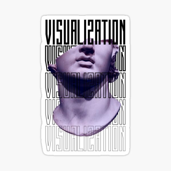 "visualization design" Sticker for Sale by Modisdesigns | Redbubble