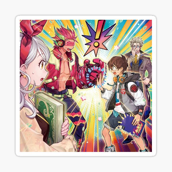 "Libromancer Realized" Sticker for Sale by Yusei-Fudo | Redbubble