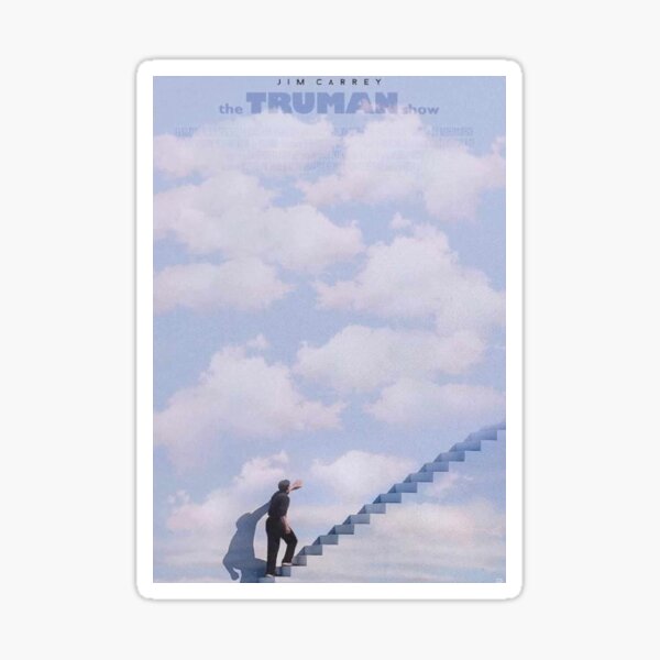 "the truman show" Sticker for Sale by milneblair226 | Redbubble