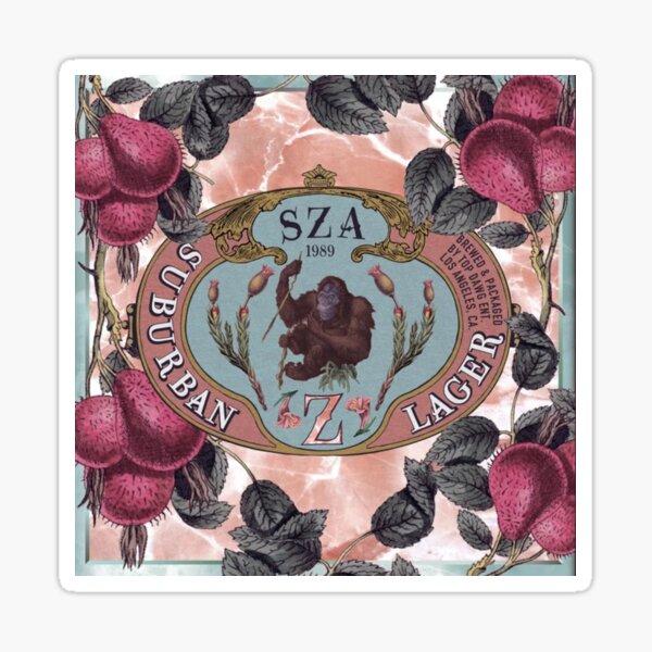 "SZA Z album cover " Sticker for Sale by giadaaa3256 | Redbubble