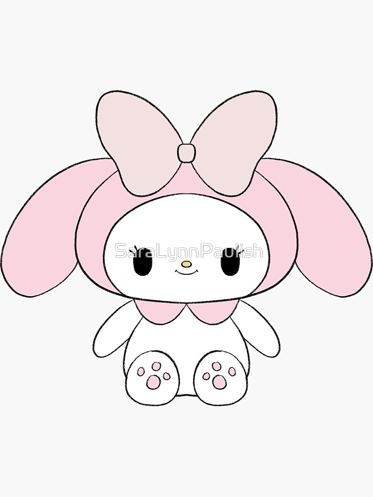 "Cute Plush Sticker " Sticker for Sale by SaraLynnPaulish | Redbubble
