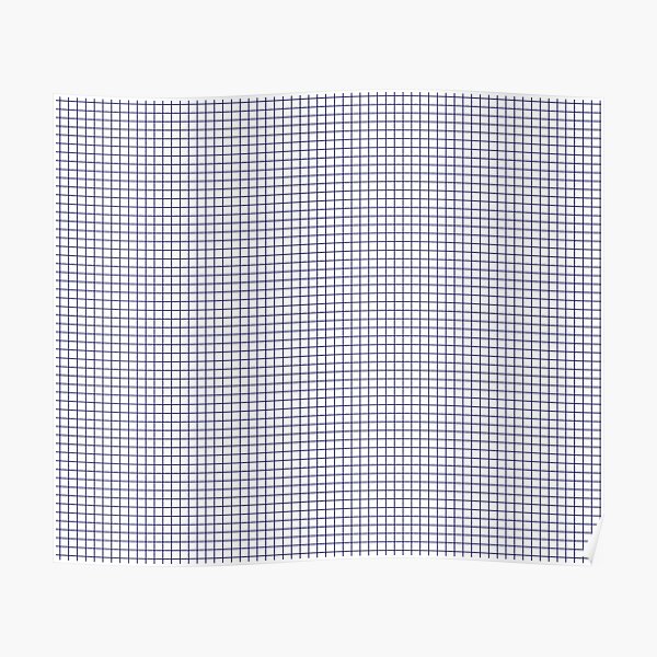 "Navy Blue Graph Paper 1" Poster by coverinlove | Redbubble