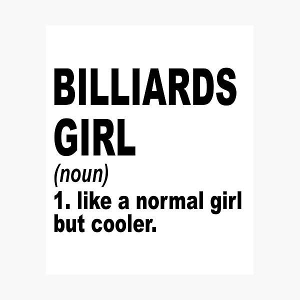 Billiard Girl Quotes Premium Craftsmanship For Professional Bilardo