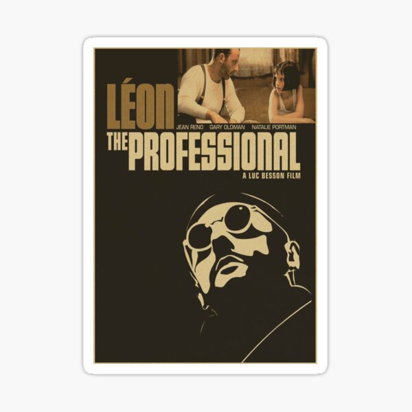 "leon the professional" Sticker for Sale by prifix-design | Redbubble