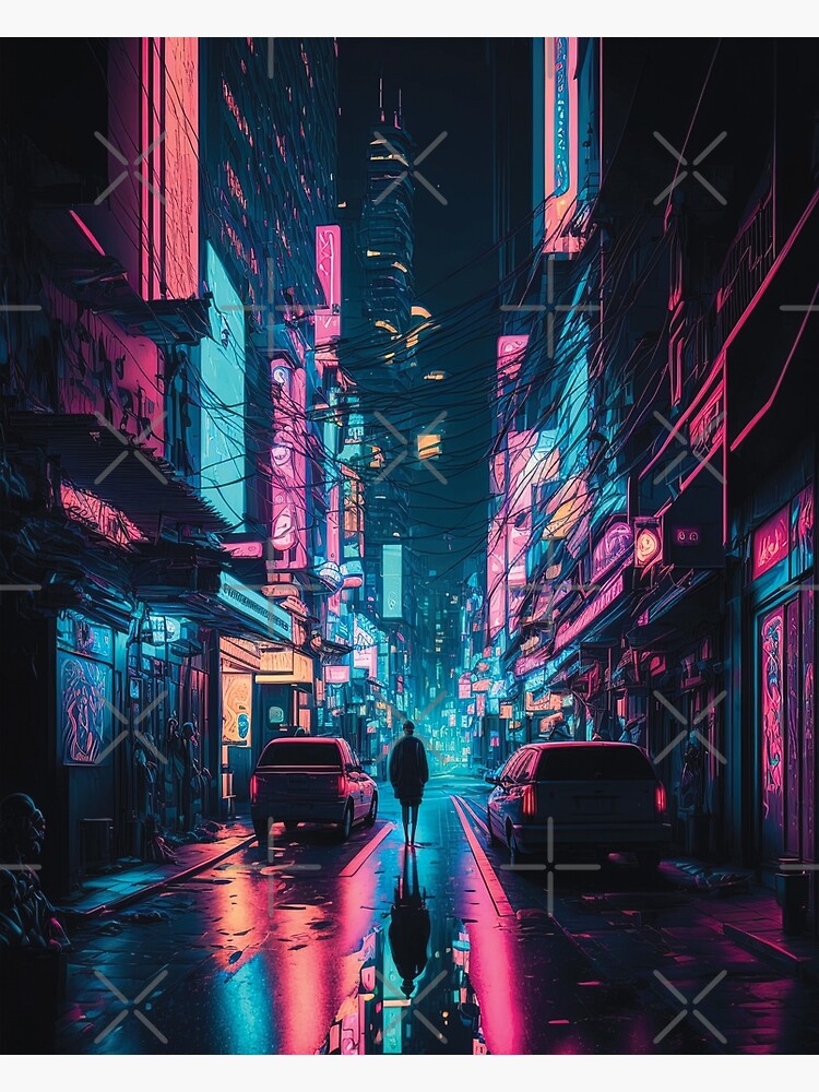 "Cyberpunk Chic: Japanese Streetwear from Tokyo" Poster for Sale by ...