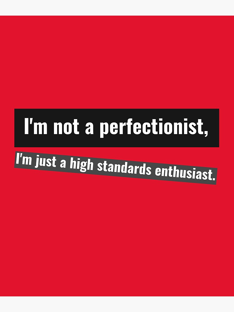 "Embracing a High Standards Mindset" Sticker for Sale by med-a-y ...