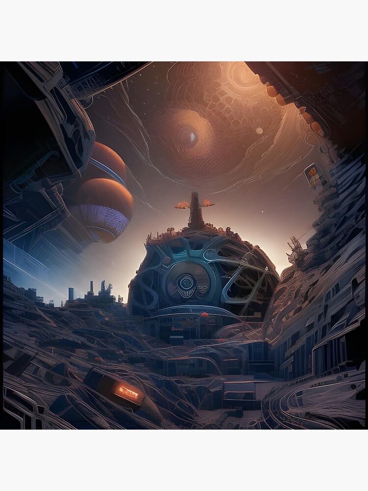 "The observatory, alien watchers" Sticker for Sale by Dovesyousay ...