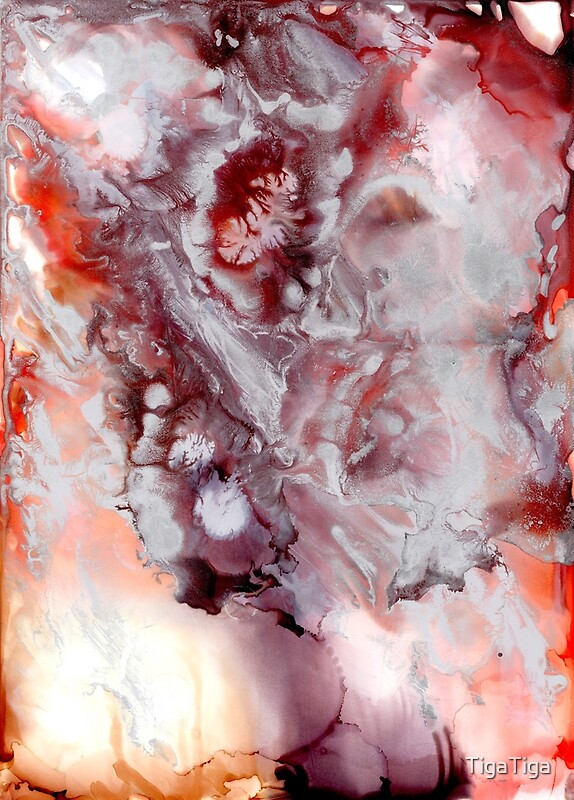 "Fire & Ink" by TigaTiga | Redbubble