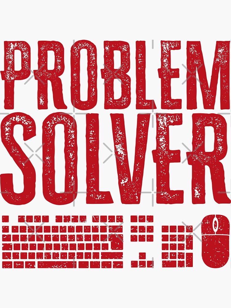 "Problem Solver: Computer Mouse and Keyboard for IT Techs - Red ...