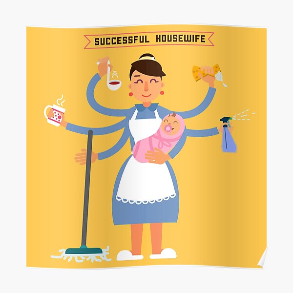 "Successful Housewife. Successful Woman. Multitasking Woman. Perfect ...