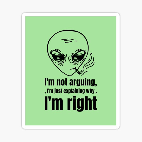 "The Art of Explaining Your Perspective" Sticker for Sale by med-a-y ...