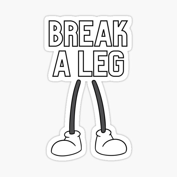 Break A Leg Clipart